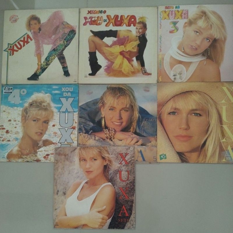 Disco de vinil (LP) Xuxa, diversos | Shopee Brasil