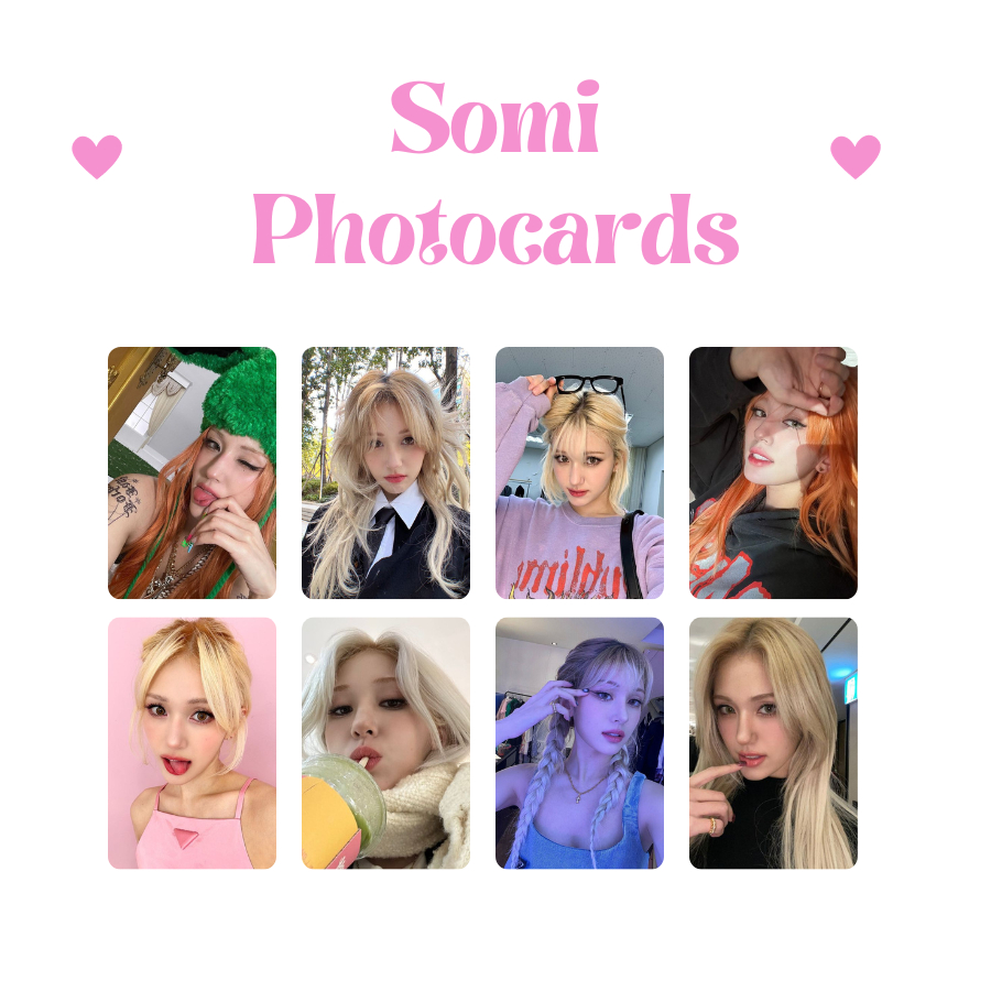 Jeon Somi Solo Photocards Fanmade | Shopee Brasil