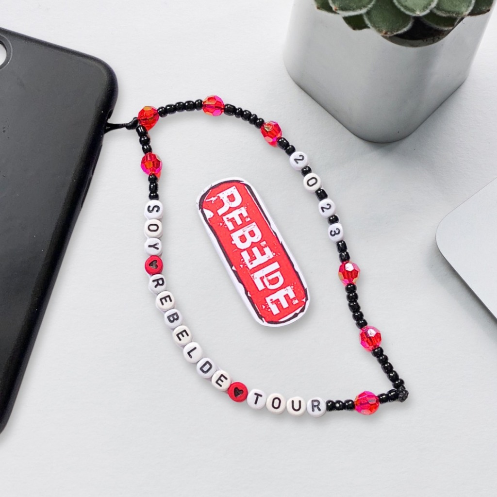 Salva Celular SOY REBELDE TOUR 2023 | RBD | Phone Strap | Shopee Brasil
