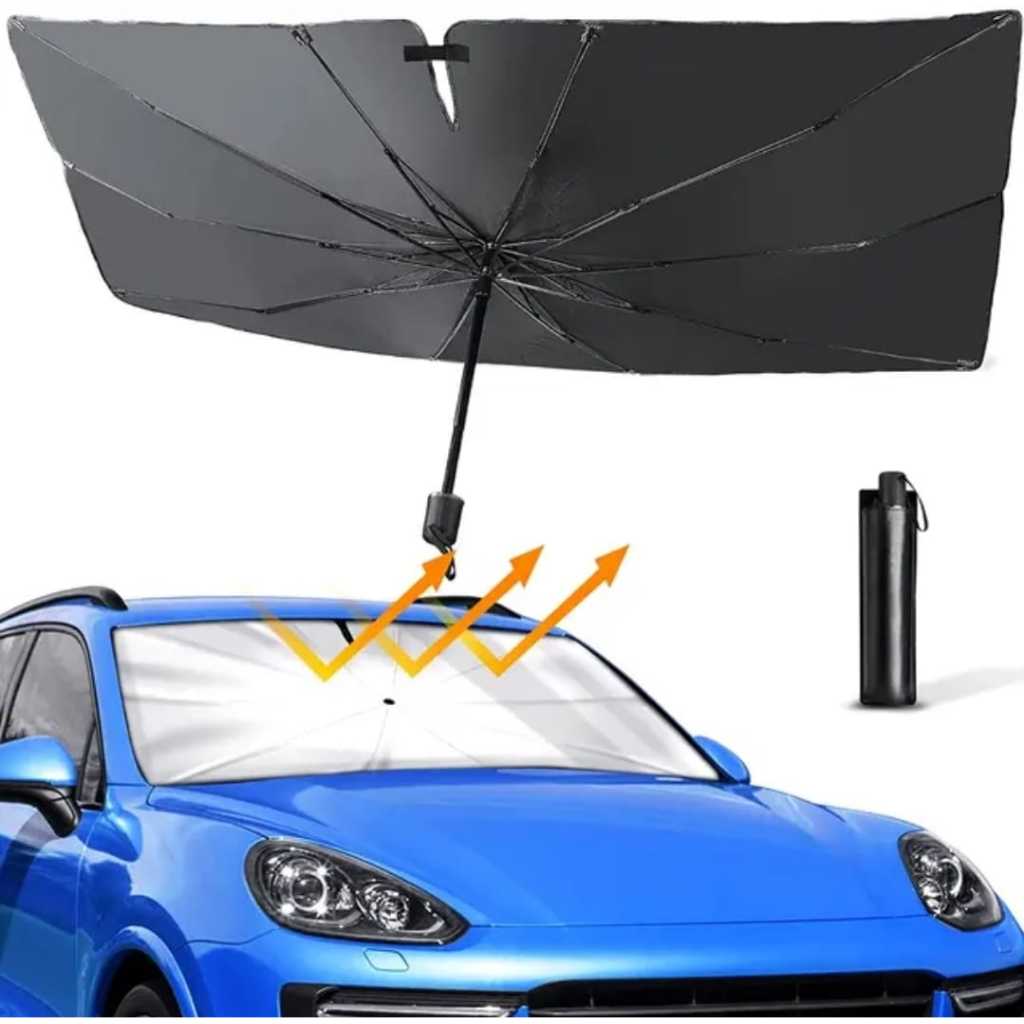 carro protetor solar parabrisa painel vidro para sol quebra sol ...