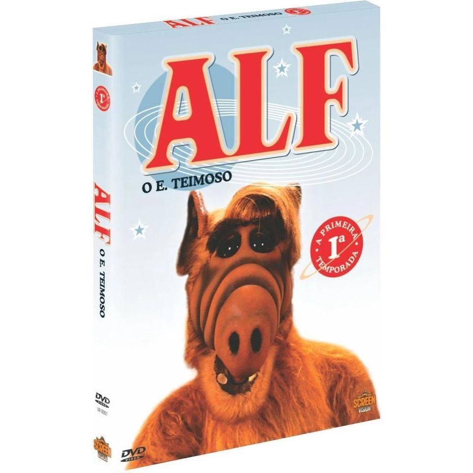 DVD: Alf, o ET (1.ª temporada) dublado & legendado (Alf é do planeta ...