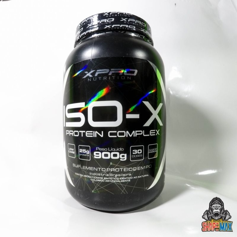 ISO-X PROTEIN XPRO - WHEY PROTEIN - ORIGINAL - BAUNILHA - 900g | Shopee Brasil