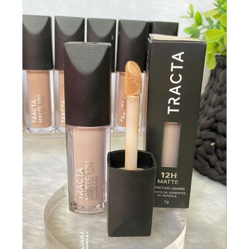 Corretivo Líquido Matte 12H - 7g. - Tracta | Shopee Brasil