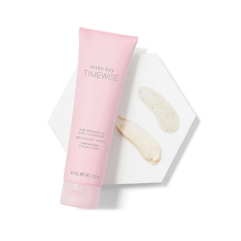 Creme Gel de Limpeza Facial 4 em 1 TimeWise 3D Mista Oleosa Age Minimize Mary kay - 127g ...