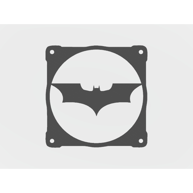 Grade Fan / Fan Grid Batman Logo - 120mm | Shopee Brasil