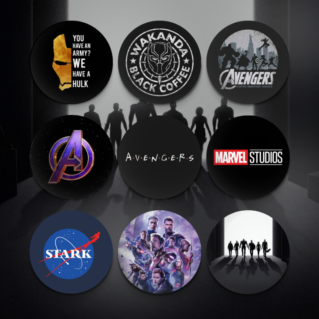 Bottons Marvel | The Avengers | Os Vingadores - Broche Alfinete ...