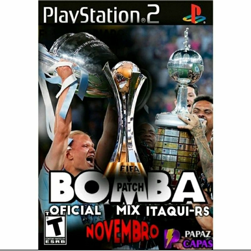 Bomba Patch 2023 100% atualizado novembro jogos de PS2 com capinha e encarte | Shopee Brasil