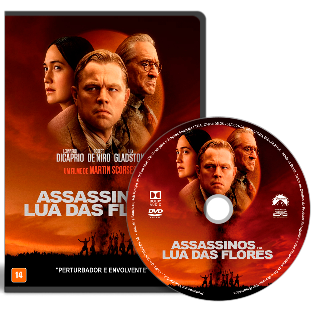 DVD - Assassinos da Lua das Flores (2023) | Shopee Brasil