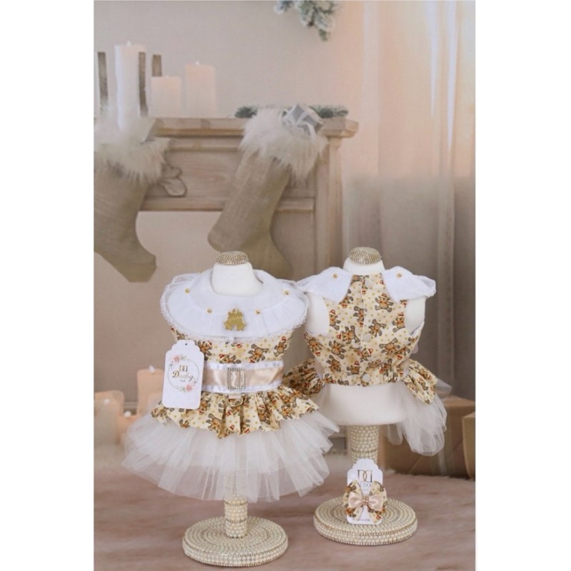 Vestido Teddy Cachorro Pet Dudog Vest | Shopee Brasil