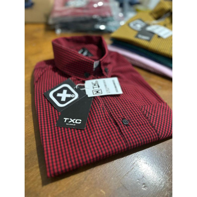 Camisa TXCC Manga curta algodão | Shopee Brasil