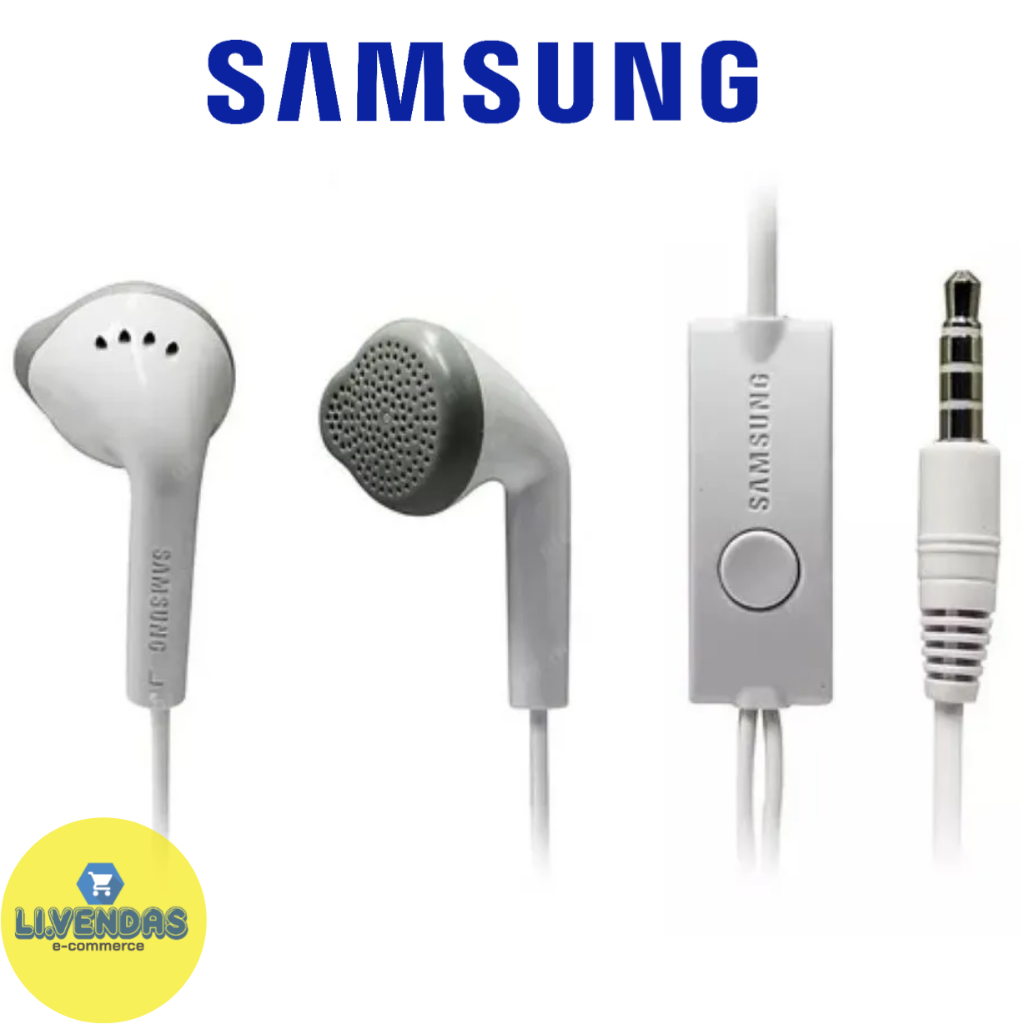 Fone De Ouvido Com Microfone Fone e Fio Galaxy M30 A10 A20 A30 A50 ...