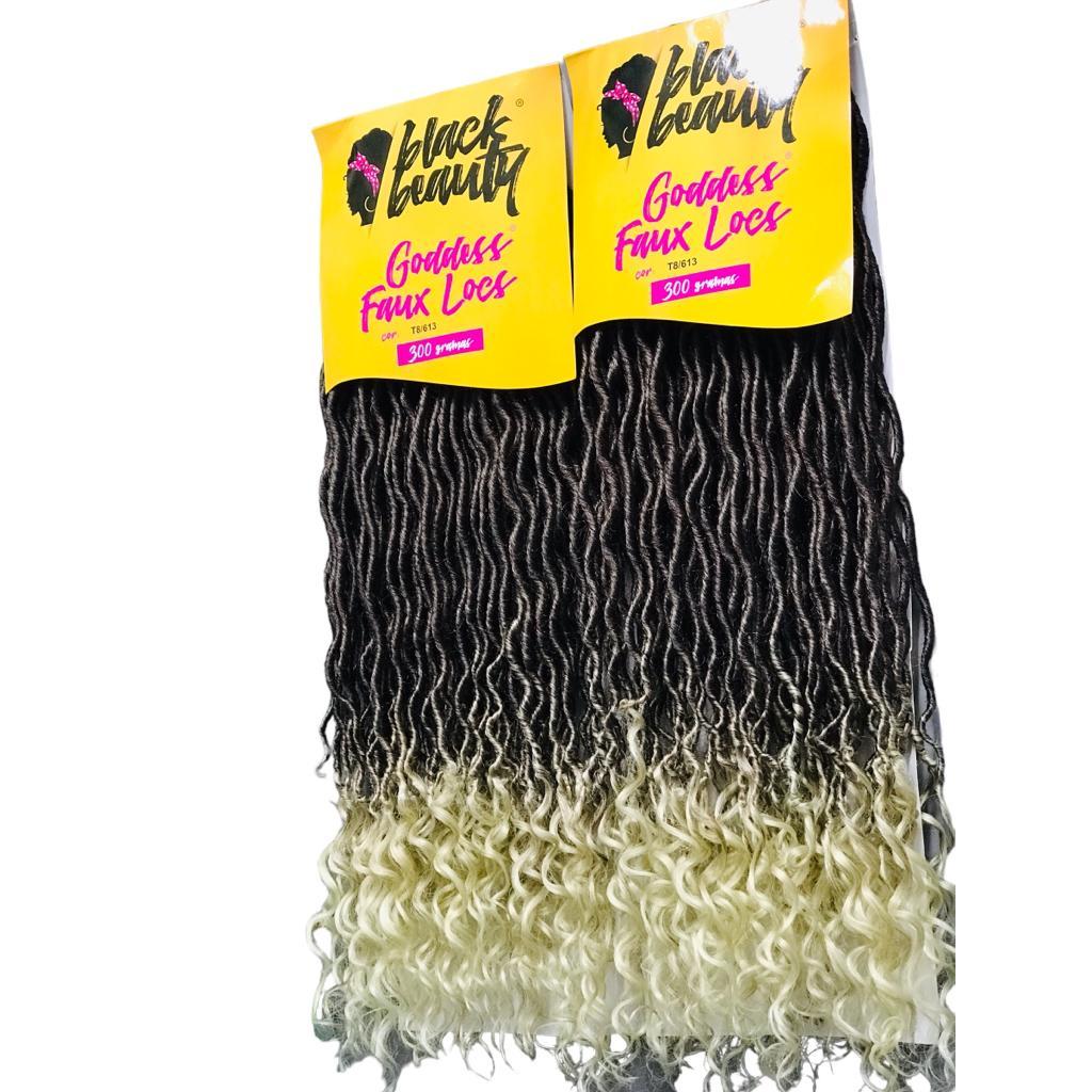 Cabelo Goddess Faux Locs Black Beauty 300g | Shopee Brasil