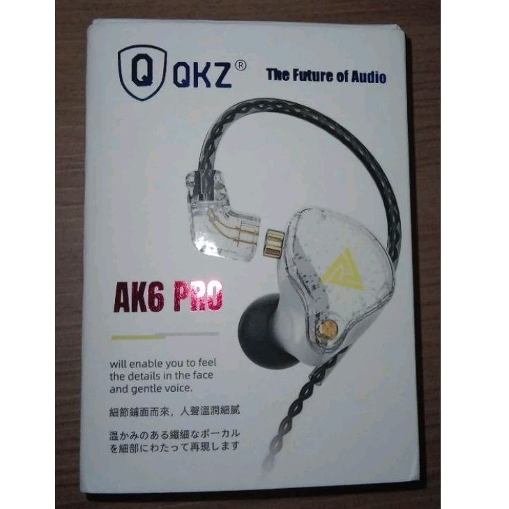 Fone QKZ AK6 Pro8/Akx intra Auricular com Microfone | Shopee Brasil