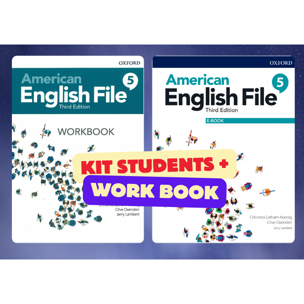 American English File Level 5 Third Edition Student Book + Workbook ...