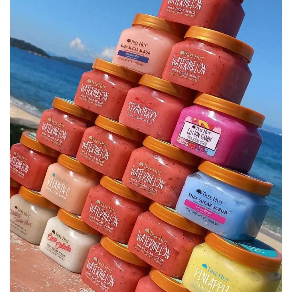 Tree Hut Esfoliante Corporal De Morango Strawberry Shea Sugar 510g