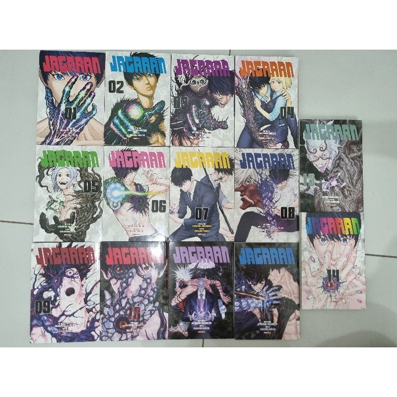 Mangá Jagaaan completo 1 ao 14 | Shopee Brasil