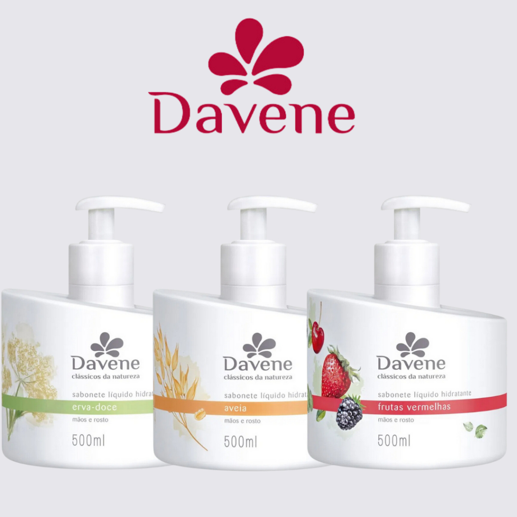 Davene Classicos Da Natureza Sabonete Líquido hidratante ERVA - DOCE ...