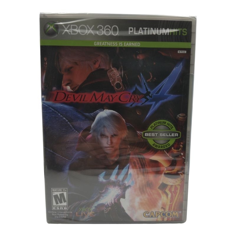 Devil May Cry 4 Capcom Original Xbox 360 Novo Lacrado | Shopee Brasil