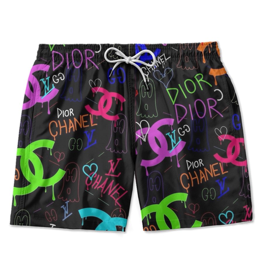 Bermuda Mauricinho Grife Gutti Xanel Short Praia Masculino Marca ...