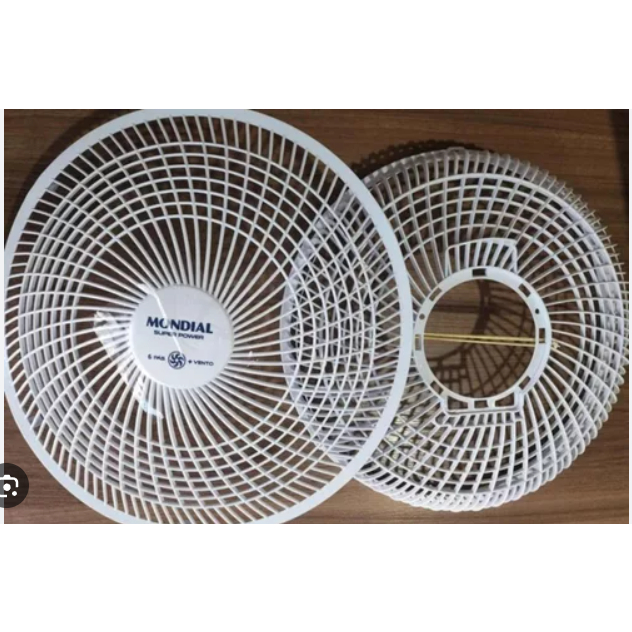 Par Grades Ventilador Mondial ULTRA MASTER 30cm Branco Original | Shopee Brasil