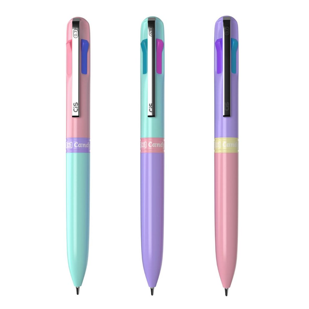 Caneta Esferografica Cis Candy 4x1 - 0.7mm | Shopee Brasil