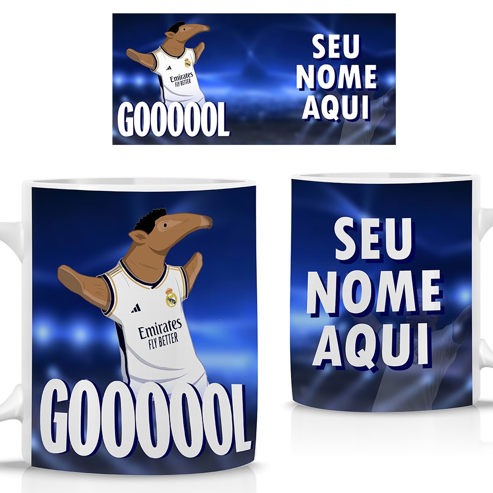 Caneca Personalizada MEME BELLINGOL (Bellingham) Seu nome aqui | Shopee ...