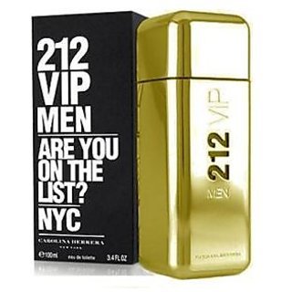 Carolina Herrera 212 Vip Men Gold | Shopee Brasil
