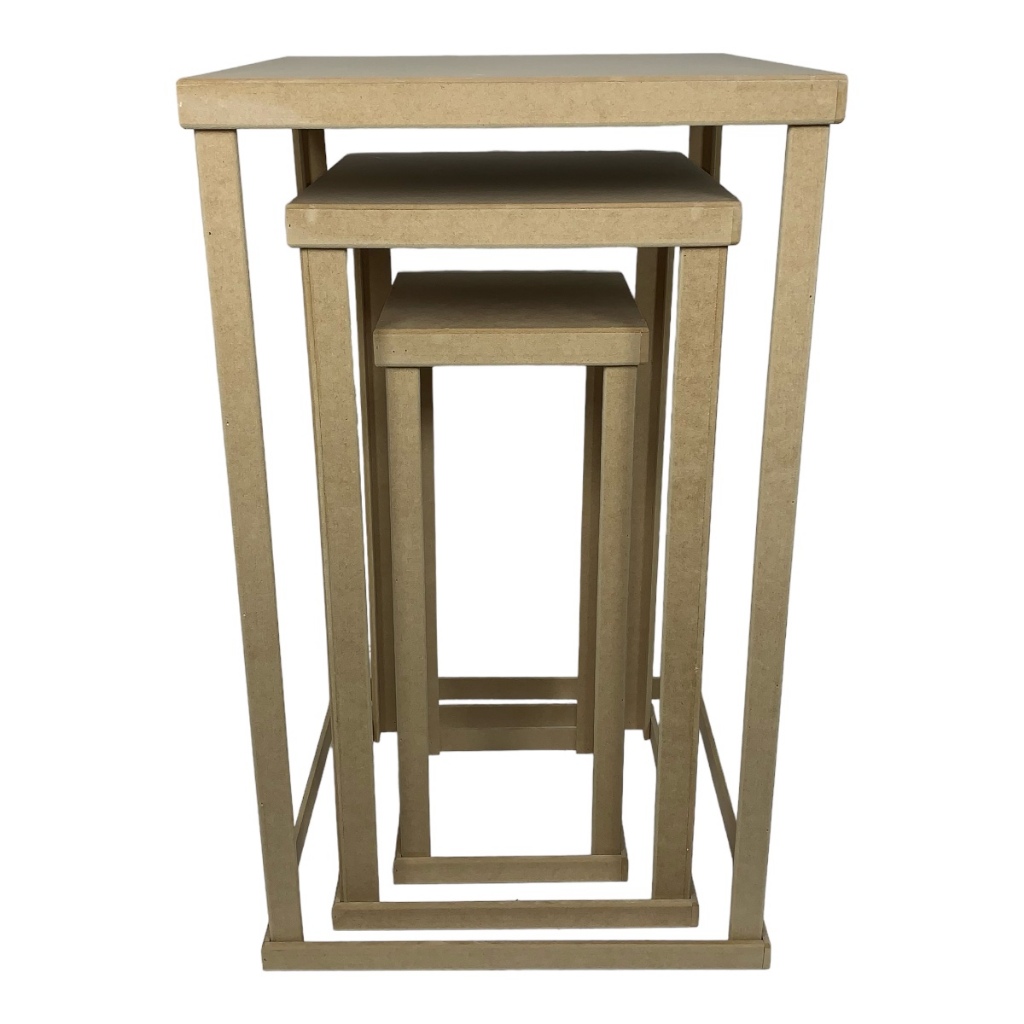 Trio Mesa Mdf Cubo Para Festa Decoração - Faz a Boa!
