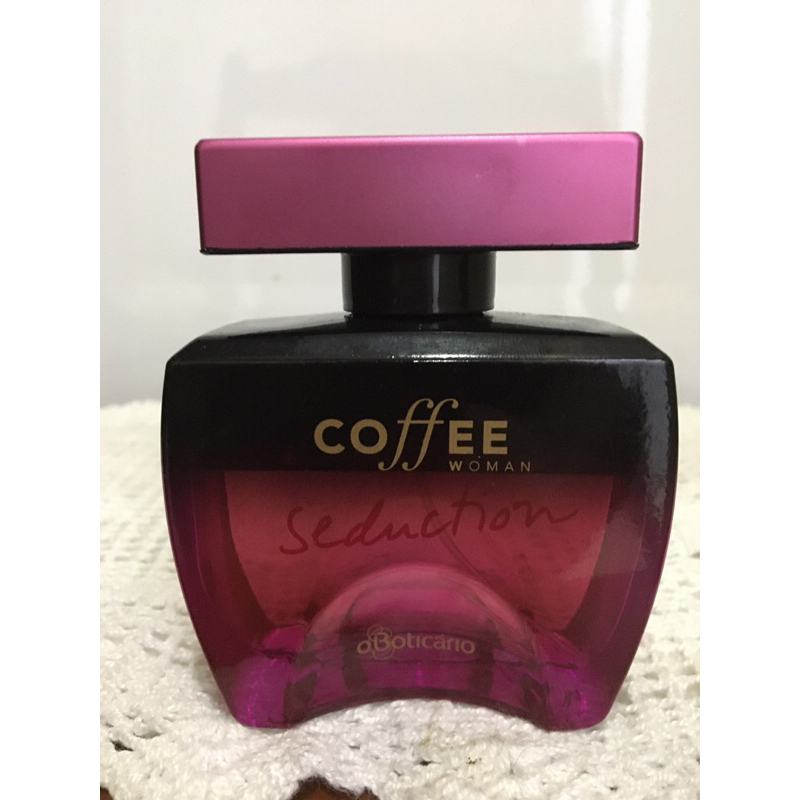 perfume Coffee Woman Seduction Antigo O Boticário Usado | Shopee Brasil
