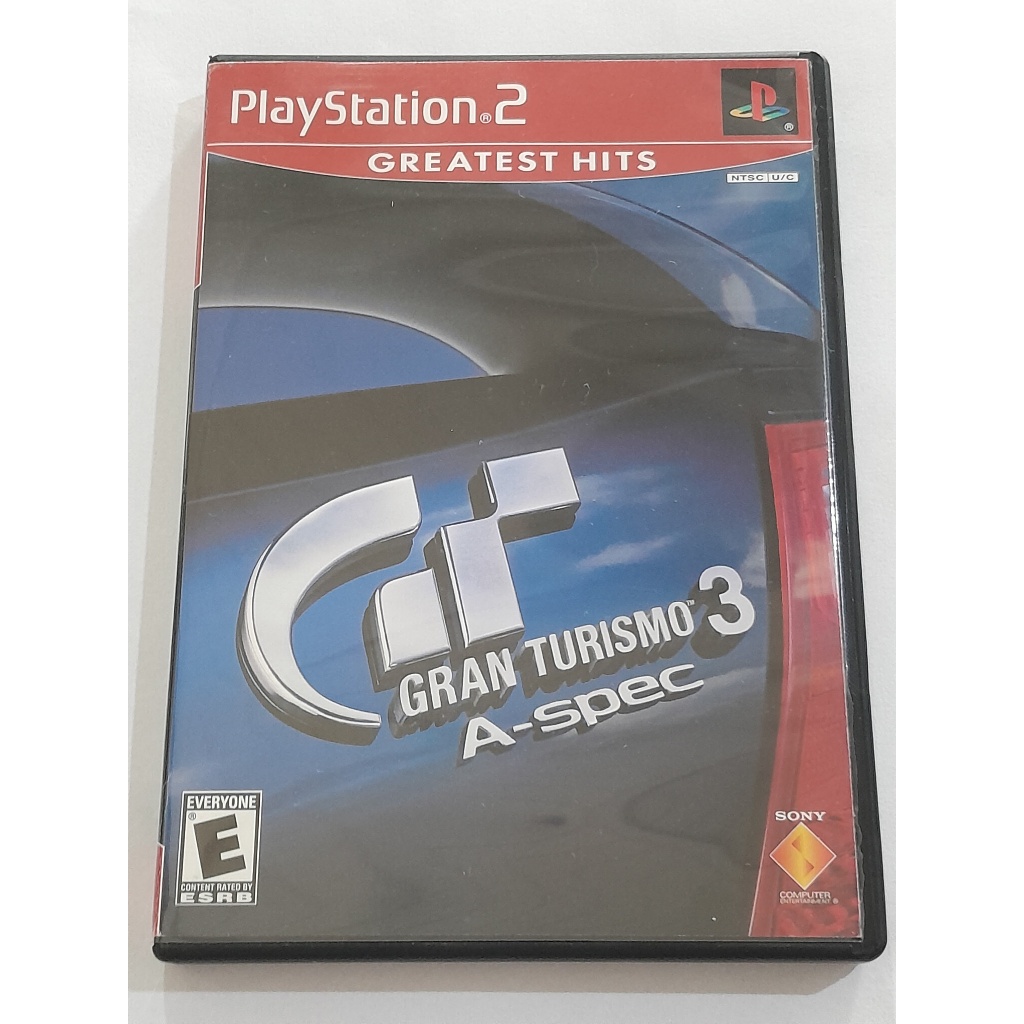 Gran Turismo 3 A-Spec p/ PS2 Playstation 2 Original - Escorrega o Preço