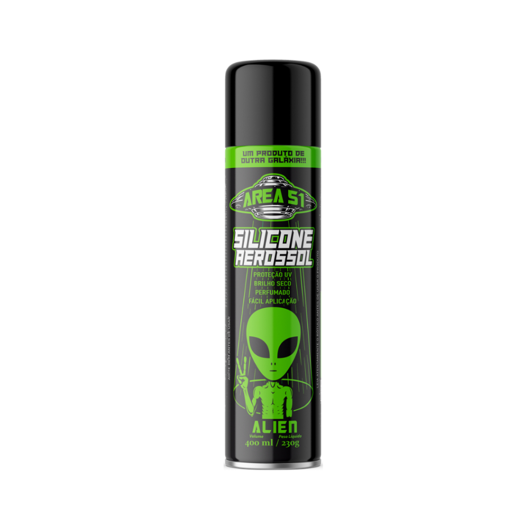 Kit Silicone Aerosol Alien 400ml + Natuar Alien 45ml | Shopee Brasil