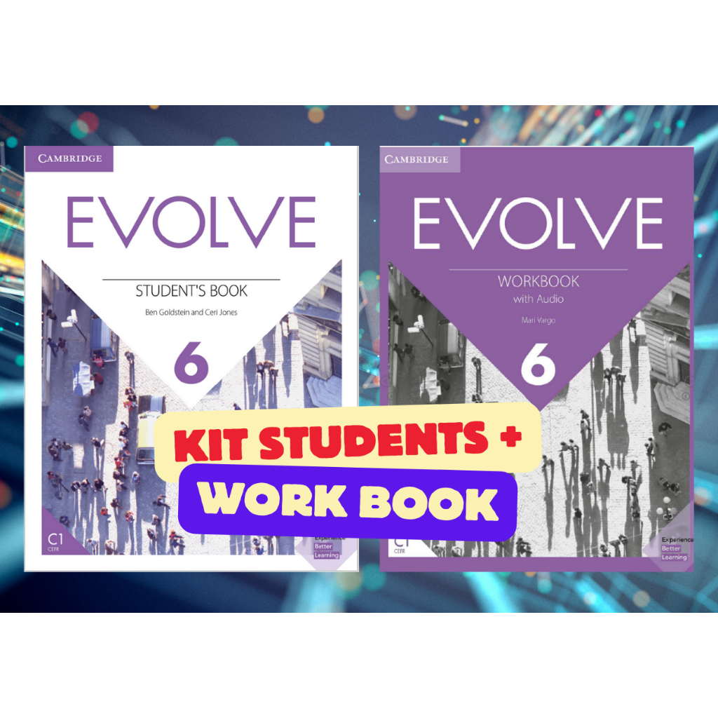 Evolve 6 Student's book + Workbook completo | Shopee Brasil
