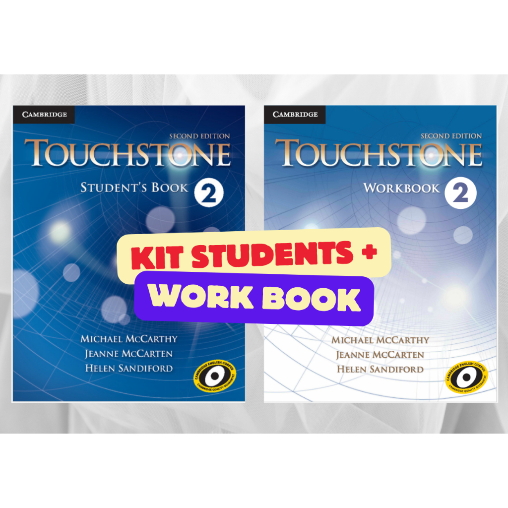 Touchstone 2 Second Edition Student Book + Workbook ( Impresso em papel 90 gramas) | Shopee Brasil