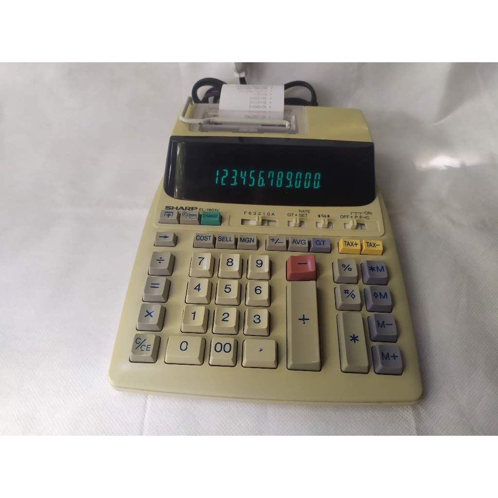 Calculadora Sharp EL-1801V | Shopee Brasil