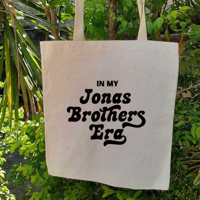 Ecobag Jonas Brothers aesthetic | Shopee Brasil
