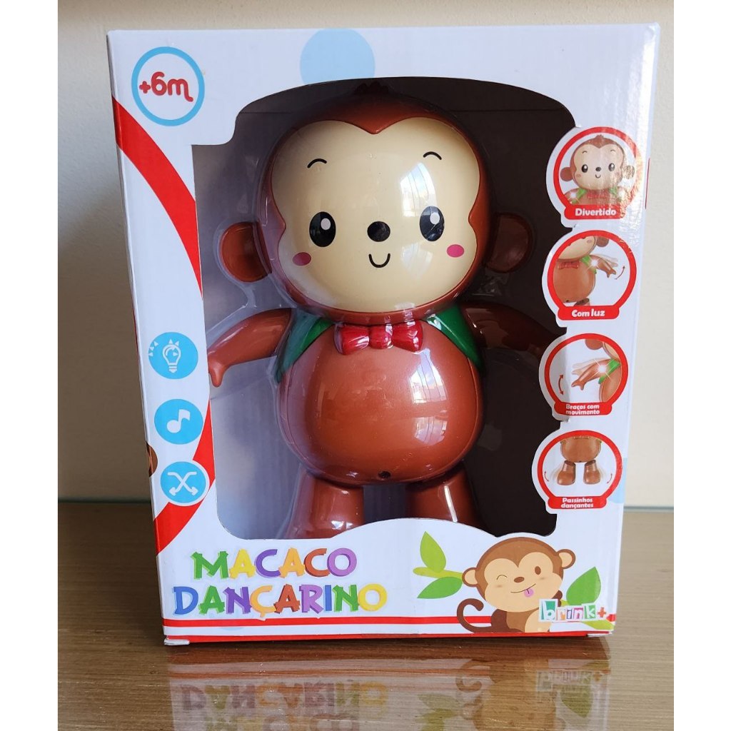 Boneco Macaco Jack Dançarino | Shopee Brasil