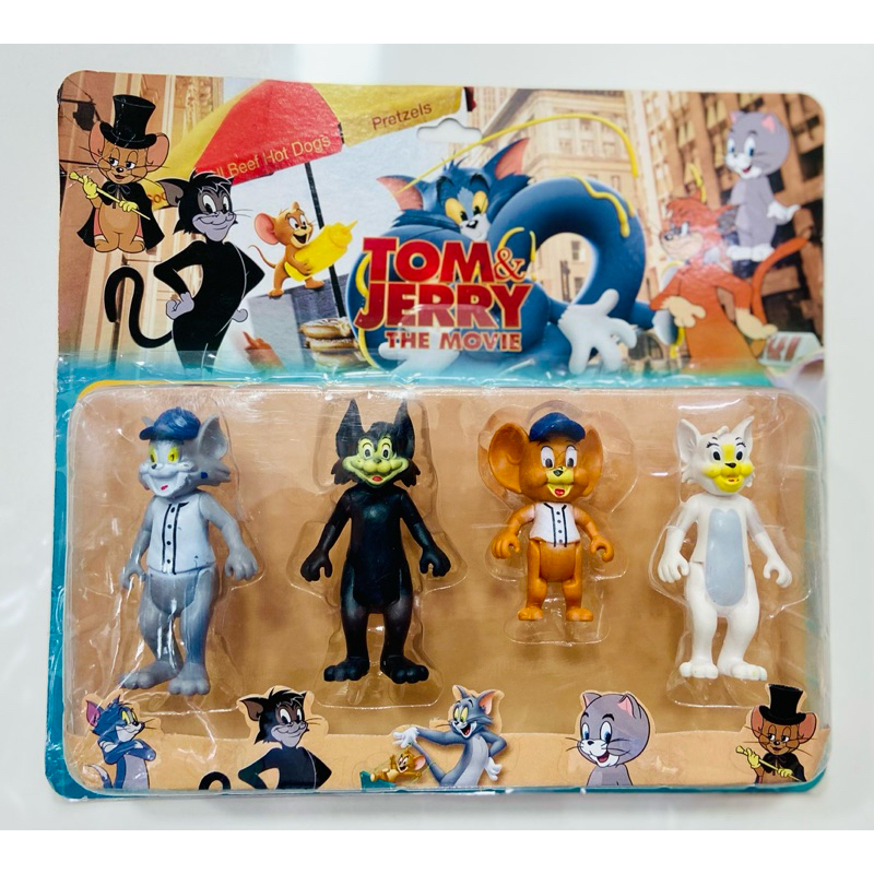 Tom & Jerry The Movie - Kit 4 Bonecos Tom & Jerry - Kit 2 Bonecos ...
