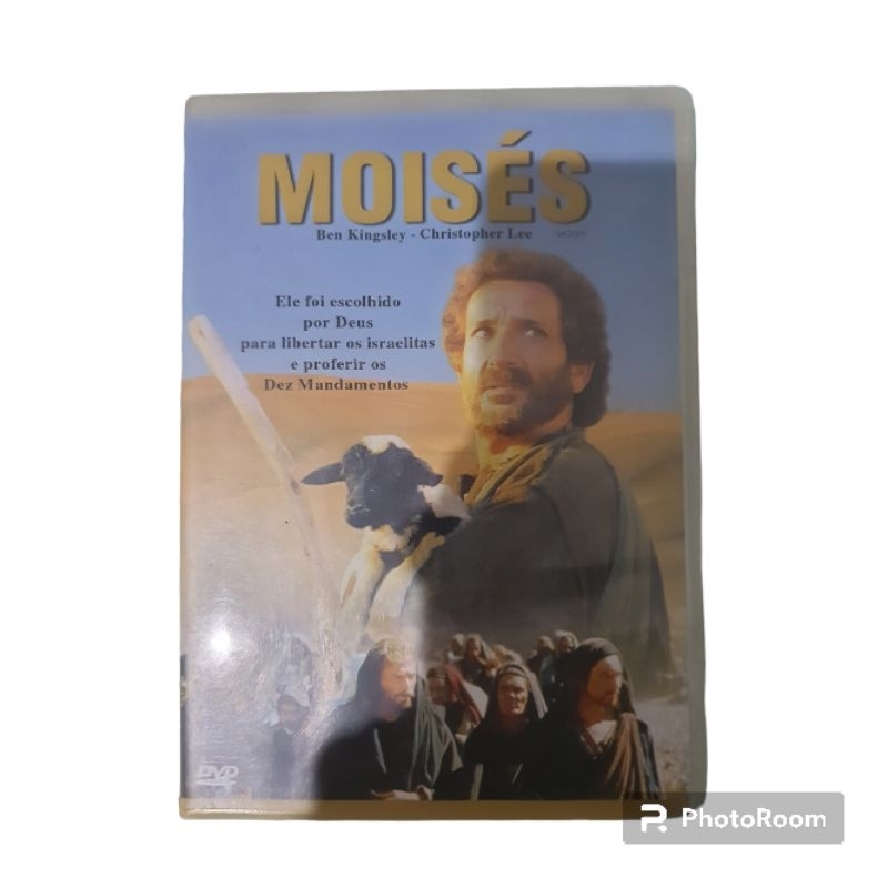 DVD FILME MOISÉS DVD BÍBLICO ORIGINAL | Shopee Brasil