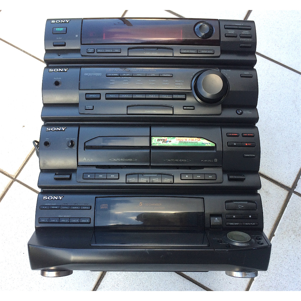 System Sony Lbt-n555av Conservado -nao Liga - Escorrega o Preço