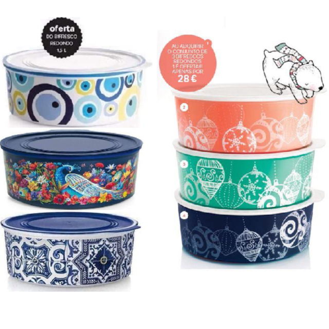 Bisfresco Baseline 1,5 Litros importado Tupperware | Shopee Brasil