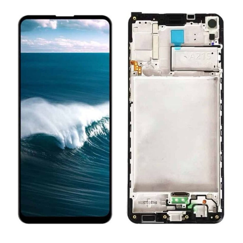 Tela Frontal Display Lcd Touch Samsung Galaxy A21s A217 Com Aro Original | Shopee Brasil