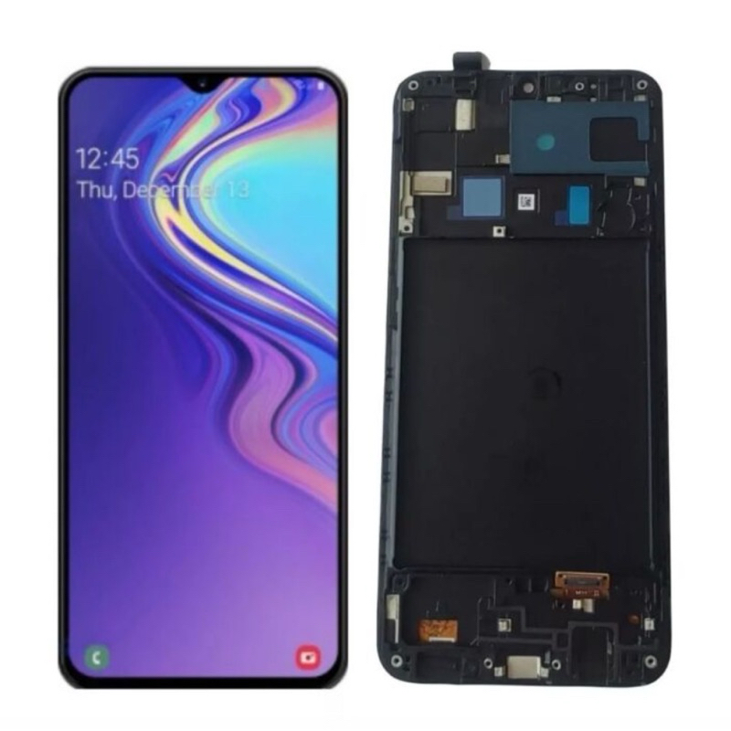 Display Frontal Touch Lcd Galaxy Samsung A20 A205 Com Aro | Shopee Brasil