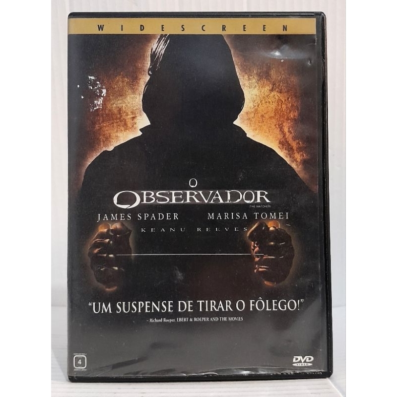 DVD O Observador - Keanu Reeves - Original Usado Universal | Shopee Brasil