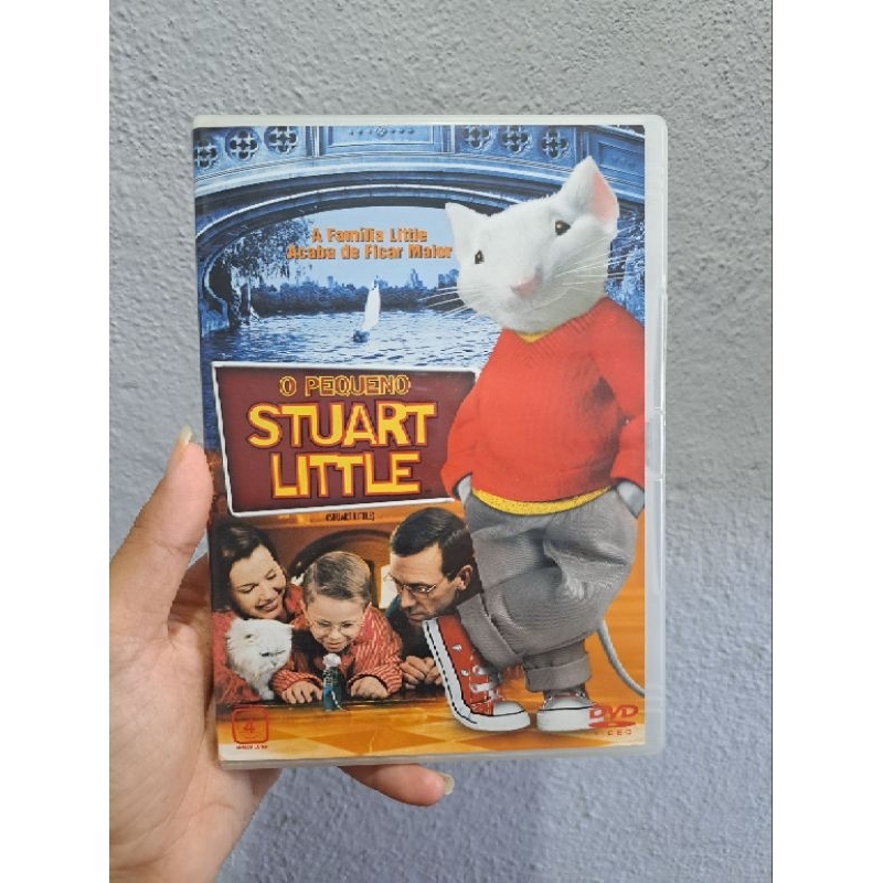 DVD O Pequeno Stuart Little 1999, Hugh Laurie Dublado | Shopee Brasil