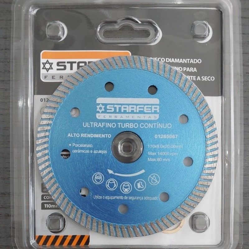 Disco de corte porcelanato Starfer | Shopee Brasil