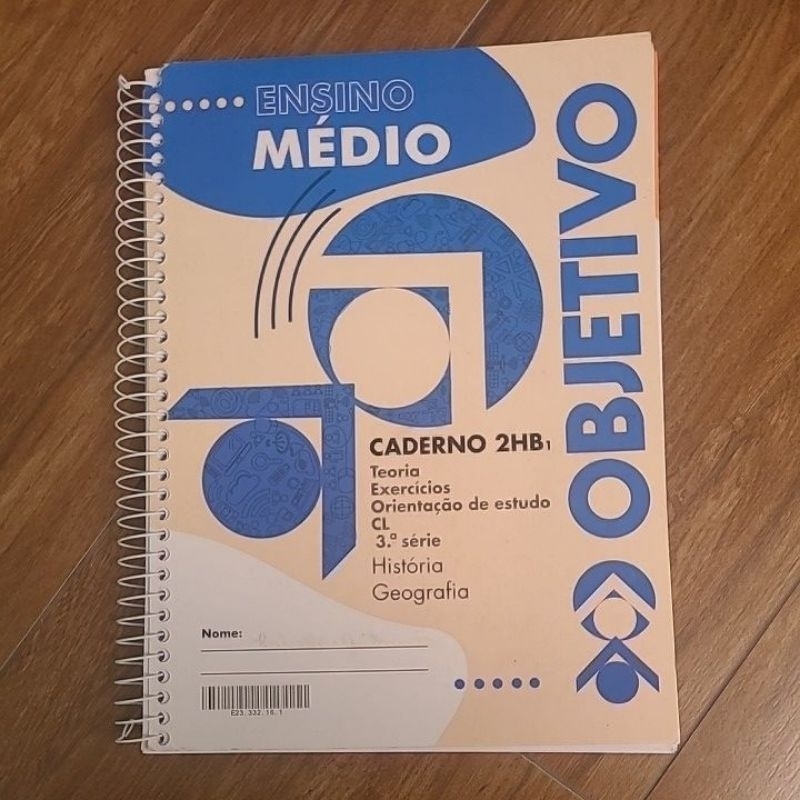 Apostila Colégio Objetivo , 3 série Ensino Médio( Kit completo ...