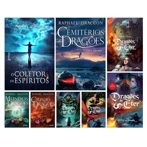 Coleção Raphael Draccon / Cemitérios de Dragões / O Coletor de ...