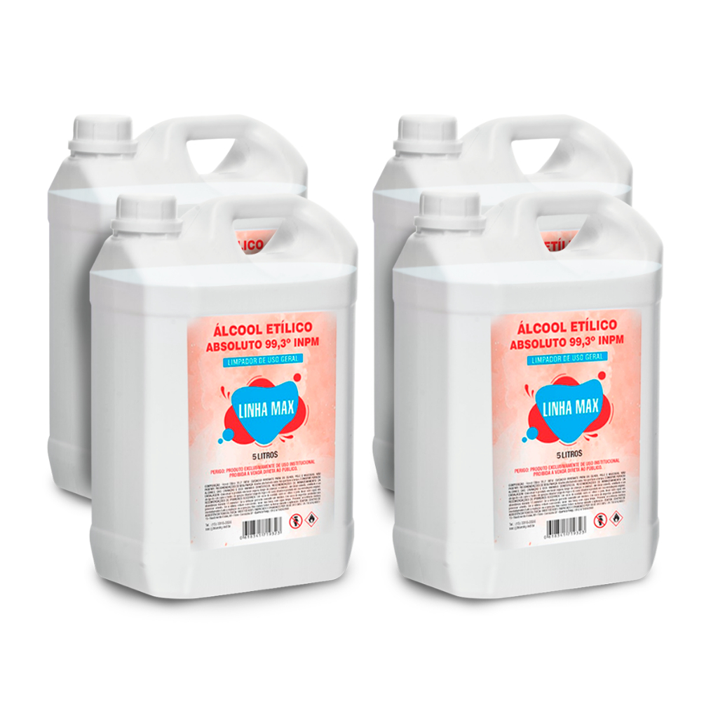 Álcool Absoluto Etílico Anidro 99,3% 20 Litros Togmax Adjuvante ou ...