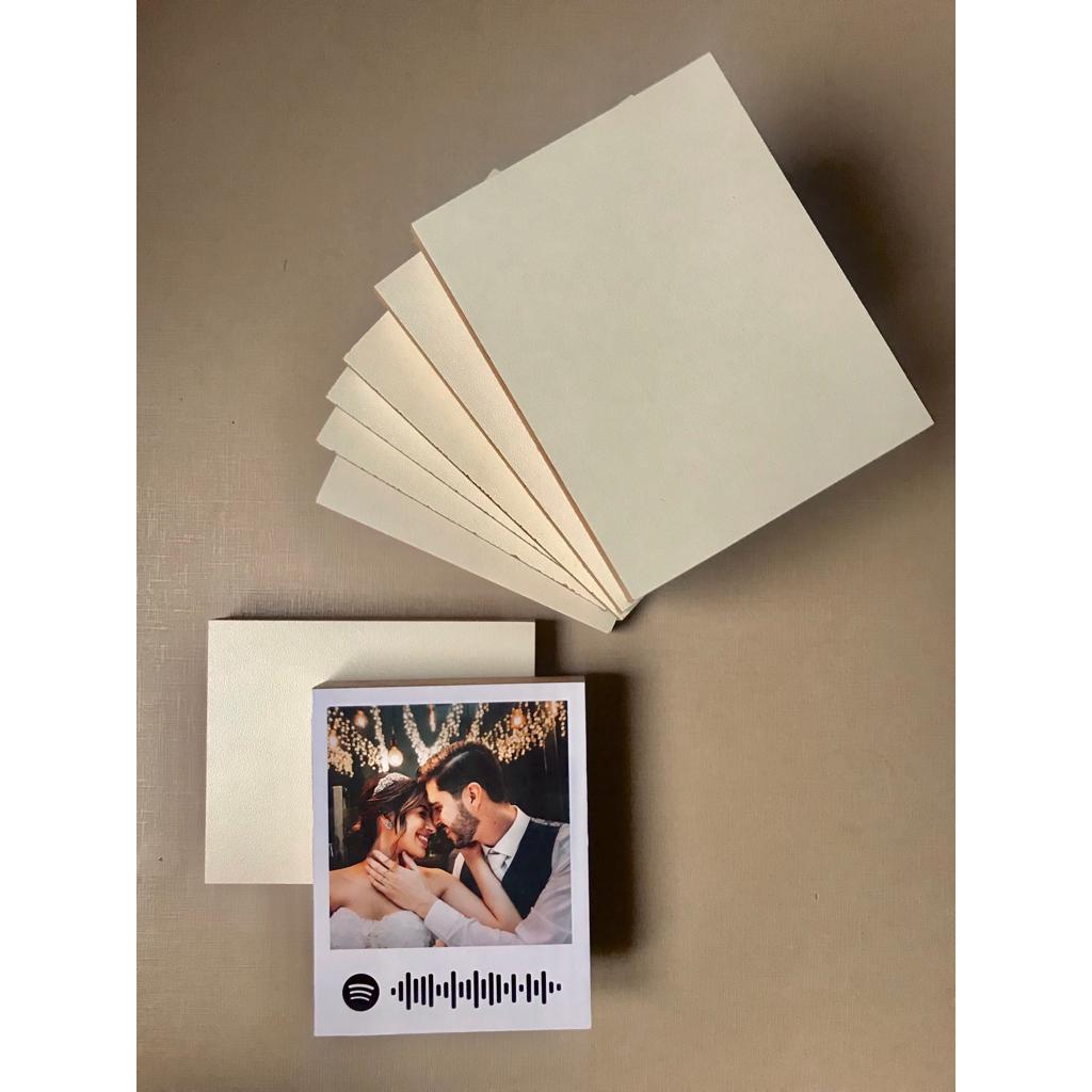 Kit 60 Bases de MDF de Mesa para Fotos Polaroids adesivas ou coladas ...