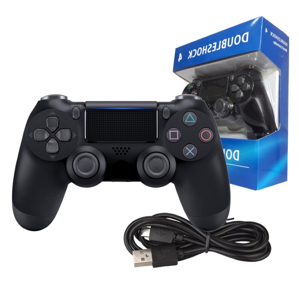 Controle Play 4 Manete Com Fio Ps4 com Entrada Usb Joystick Games ...